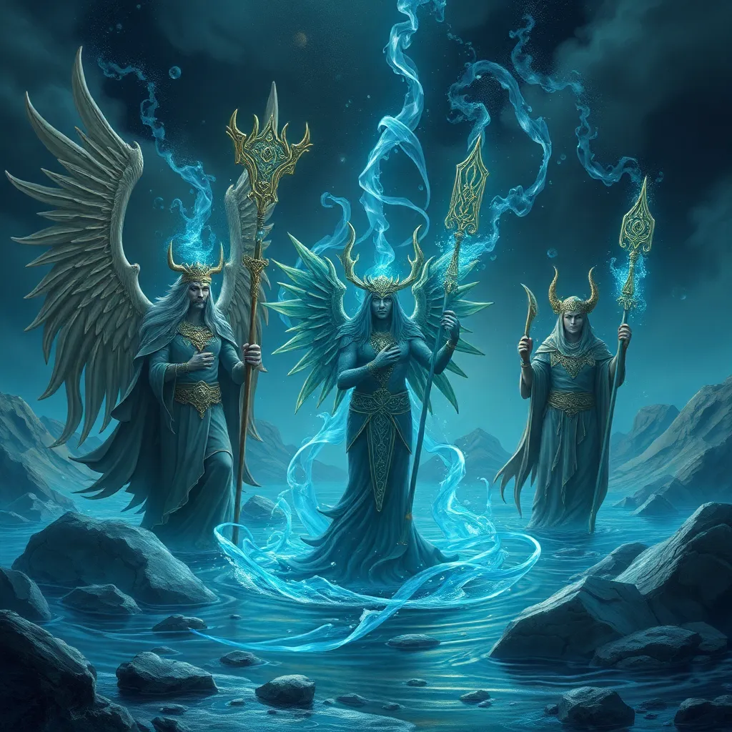 Danu and the Guardians of the Sacred Waters - Celtic Mythology