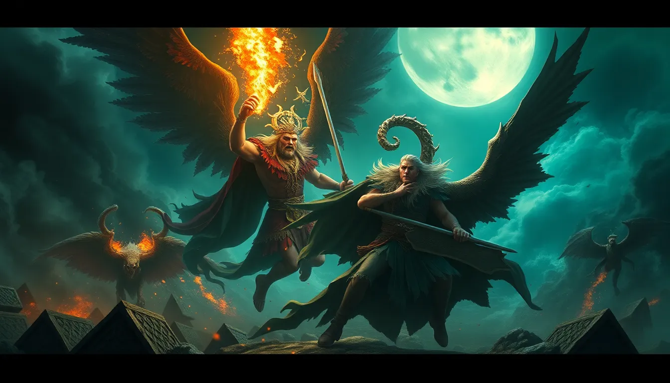 Cú Chulainn’s Battle with the Morrigan: A Clash of Titans - Celtic ...