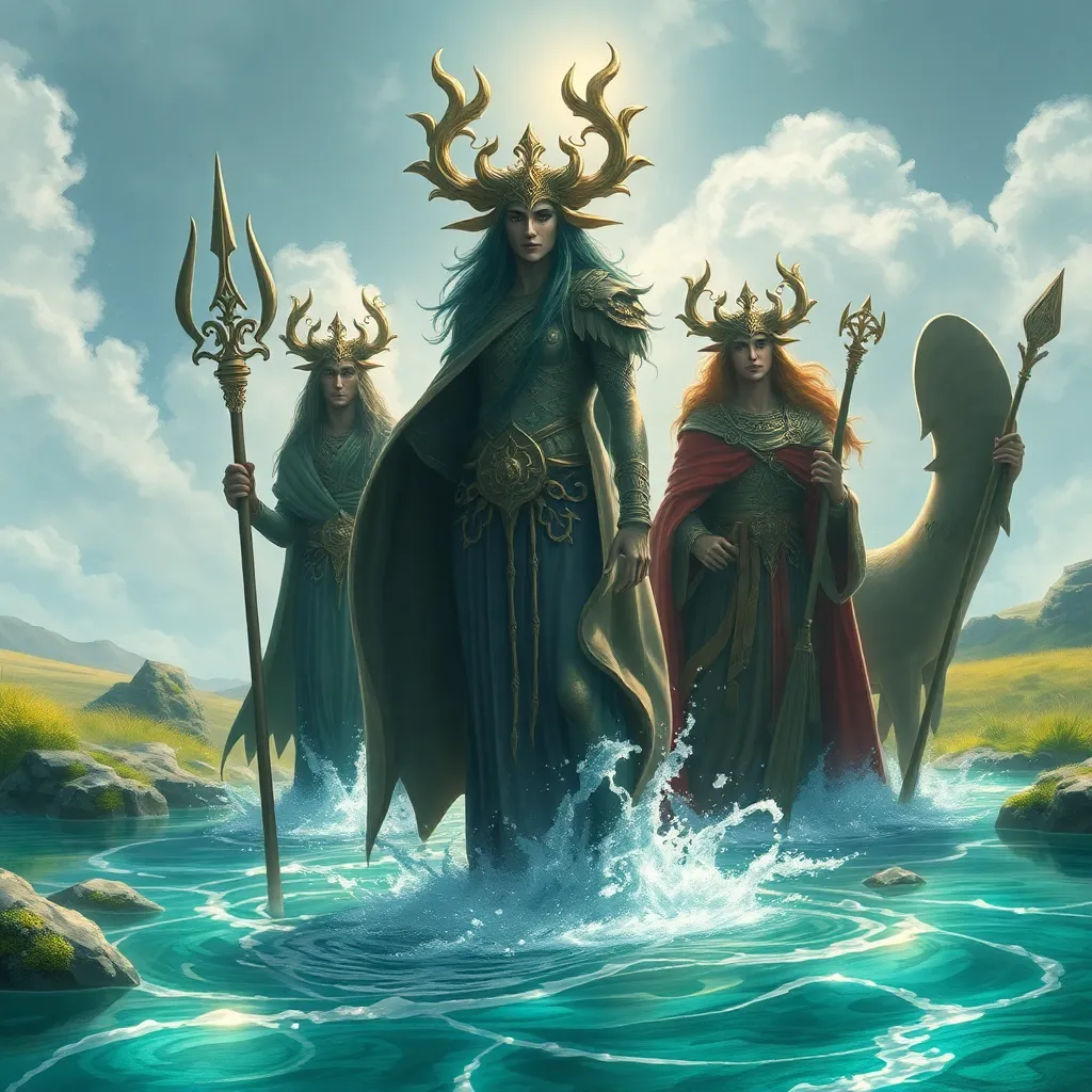 Danu and the Guardians of the Sacred Waters - Celtic Mythology