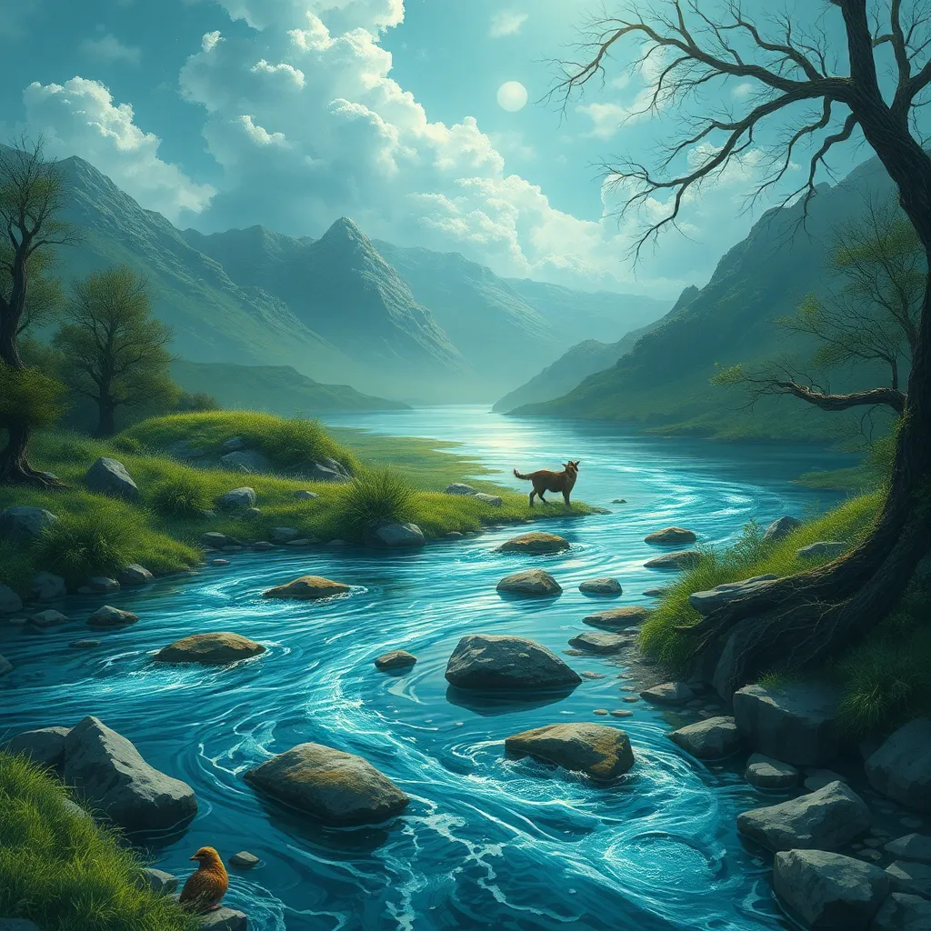 Danu and the River: Water as a Sacred Element - Celtic Mythology