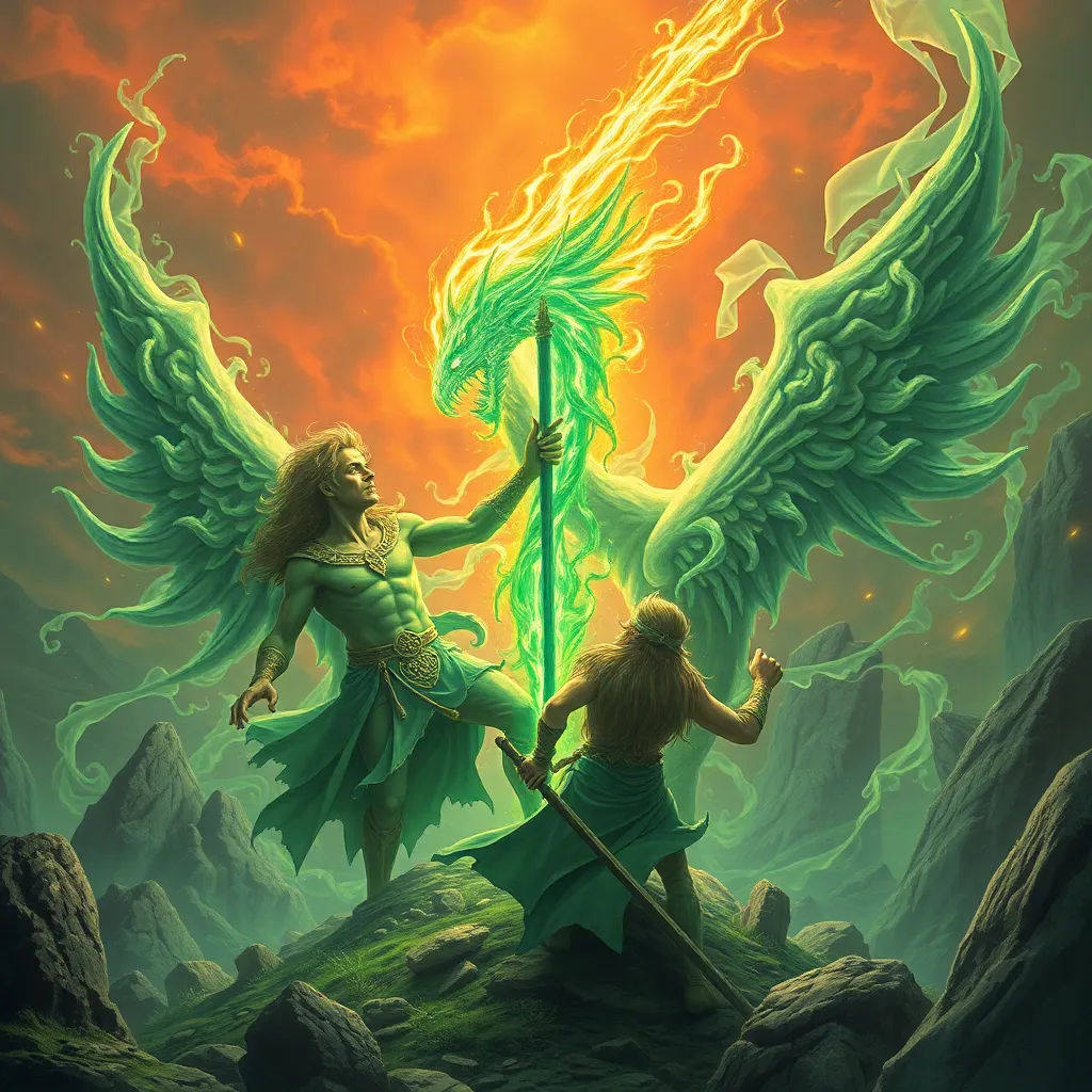 Lugh and the Fomorians: A Clash of Titans - Celtic Mythology