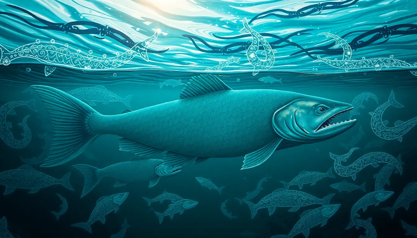 The Salmon of Knowledge: A Legend of the Celtic Sea - Celtic Mythology