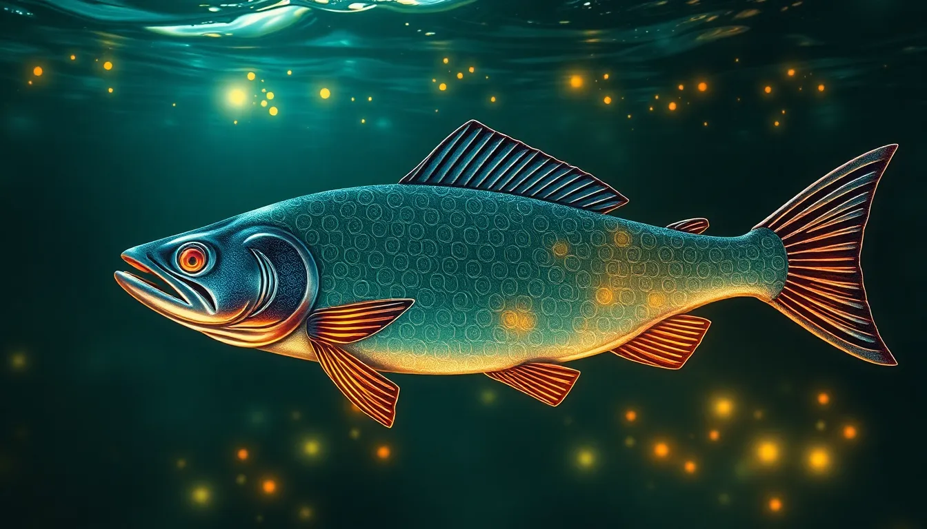 The Salmon of Knowledge: A Mythical Fish of Destiny - Celtic Mythology