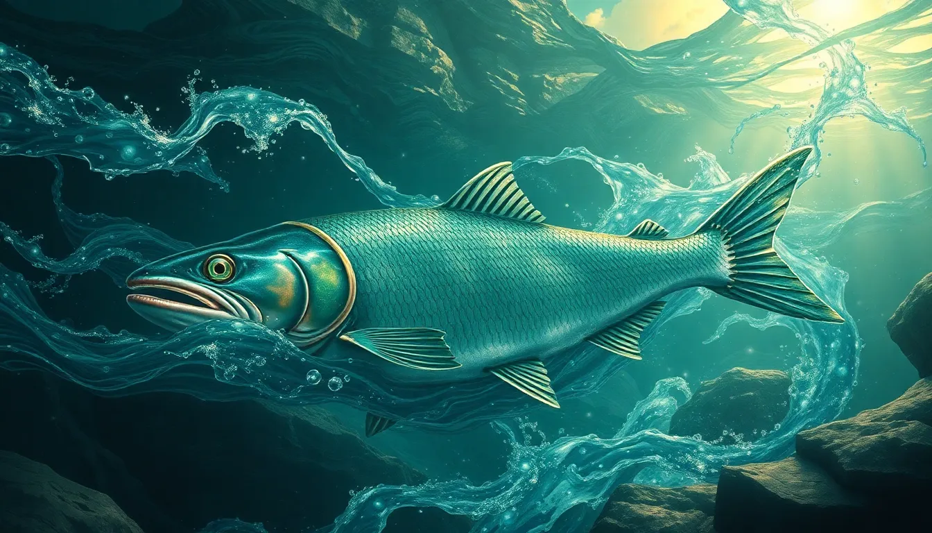 The Salmon of Knowledge: The Secrets of the River - Celtic Mythology