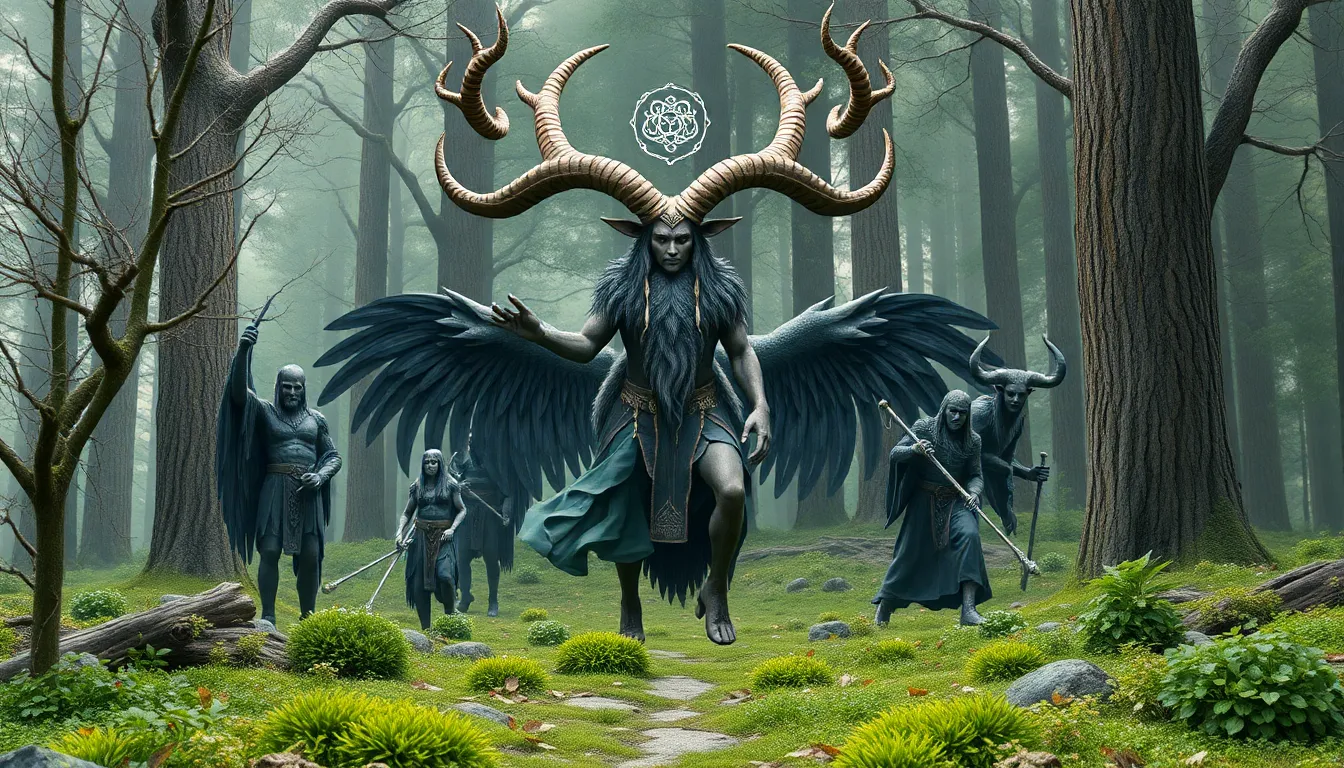 Cernunnos: The Horned God and the Spirits of the Forest - Celtic Mythology