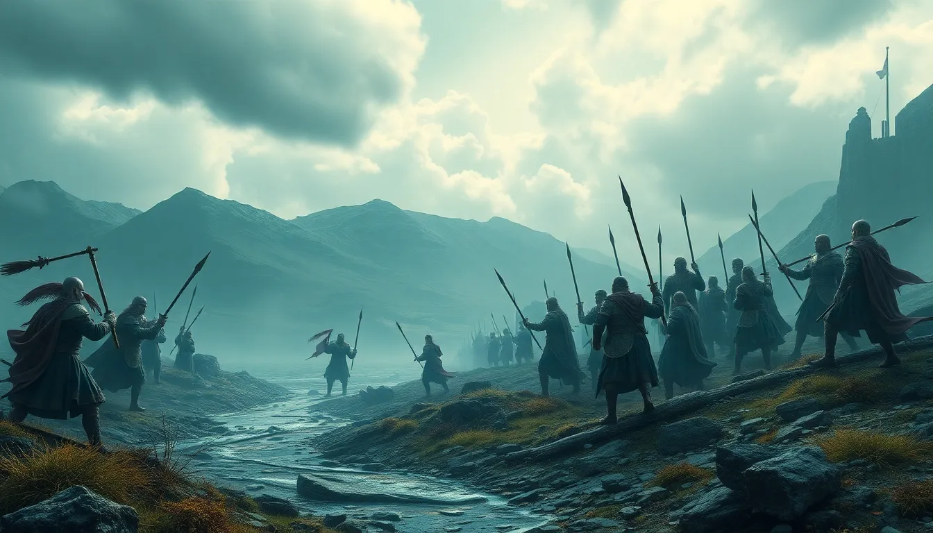 The Epic Battles of King Aedh: A Warrior's Tale - Celtic Mythology