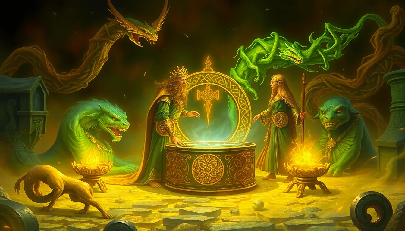 The Four Treasures: Myths of Power and Legacy - Celtic Mythology