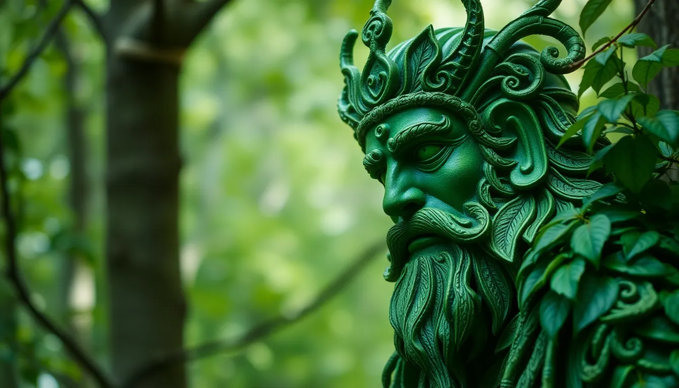 The Green Man: A Mythical Figure of Connection to Nature - Celtic Mythology