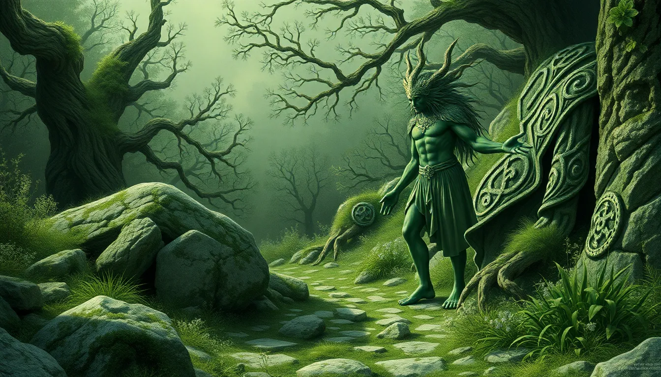 The Green Man: A Study of Celtic Nature Legends and Folklore - Celtic ...