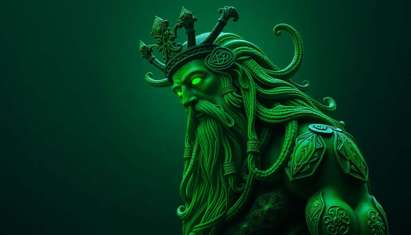 The Green Man: A Study of Celtic Symbolism - Celtic Mythology