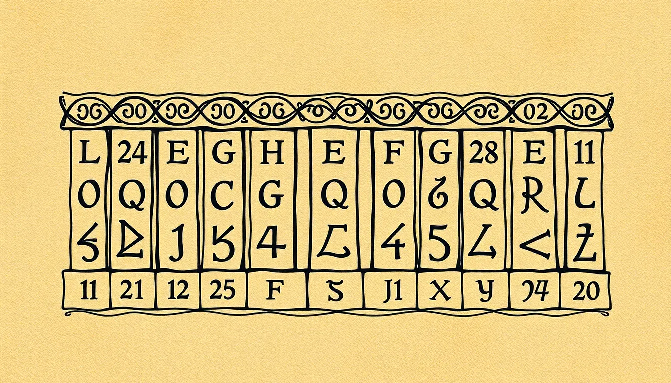 The Ogham Alphabet: A Portal to Celtic Heritage - Celtic Mythology