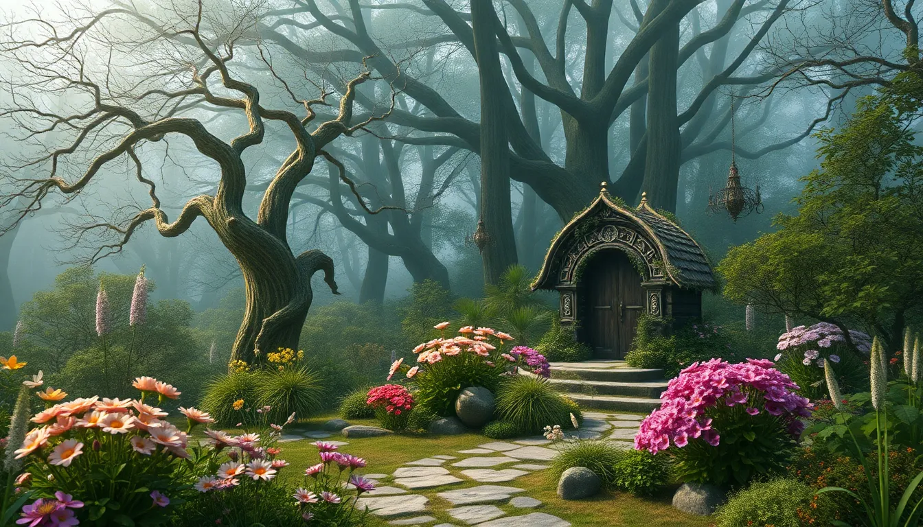 The Sidhe and Their Enchanted Gardens: Nature’s Magic - Celtic Mythology