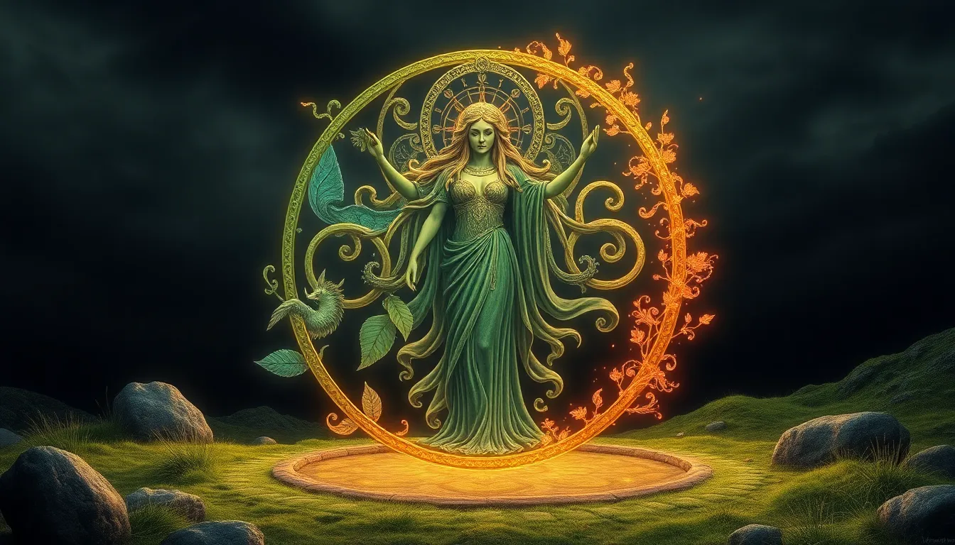 The Triple Goddess and the Cycle of the Seasons in Celtic Beliefs ...