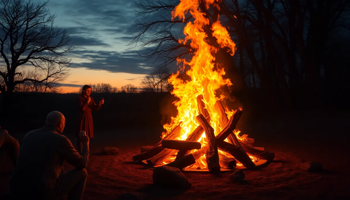 Druids and the Sacred Fire: Symbolism in Celtic Rituals - Celtic Mythology