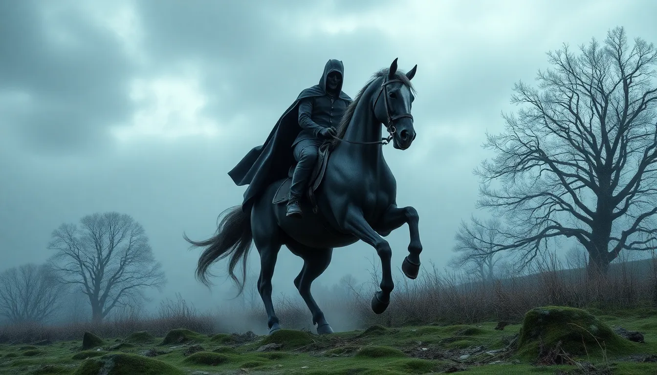 The Dullahan: The Headless Horseman in Irish Folklore - Celtic Mythology