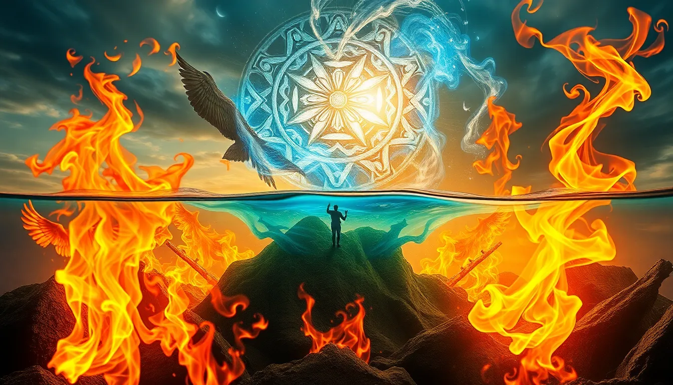 The Role of Nature in Celtic Cosmology: Earth, Water, Fire, and Air ...